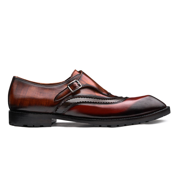 SINGLE MONK WITH COMMANDO OUTSOLE - HEIGHT ELEVATION – The Alternate